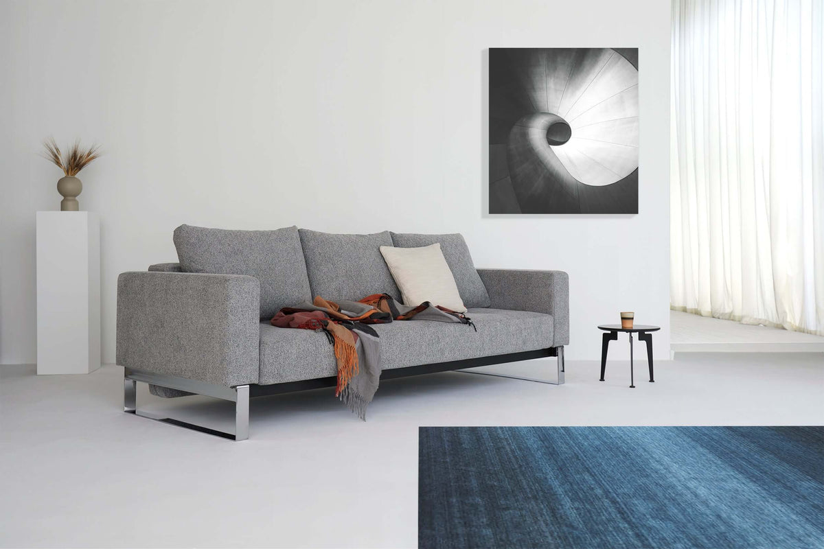 Cassius Quilt Deluxe Sofabed Chrome – M Collection Home + Design